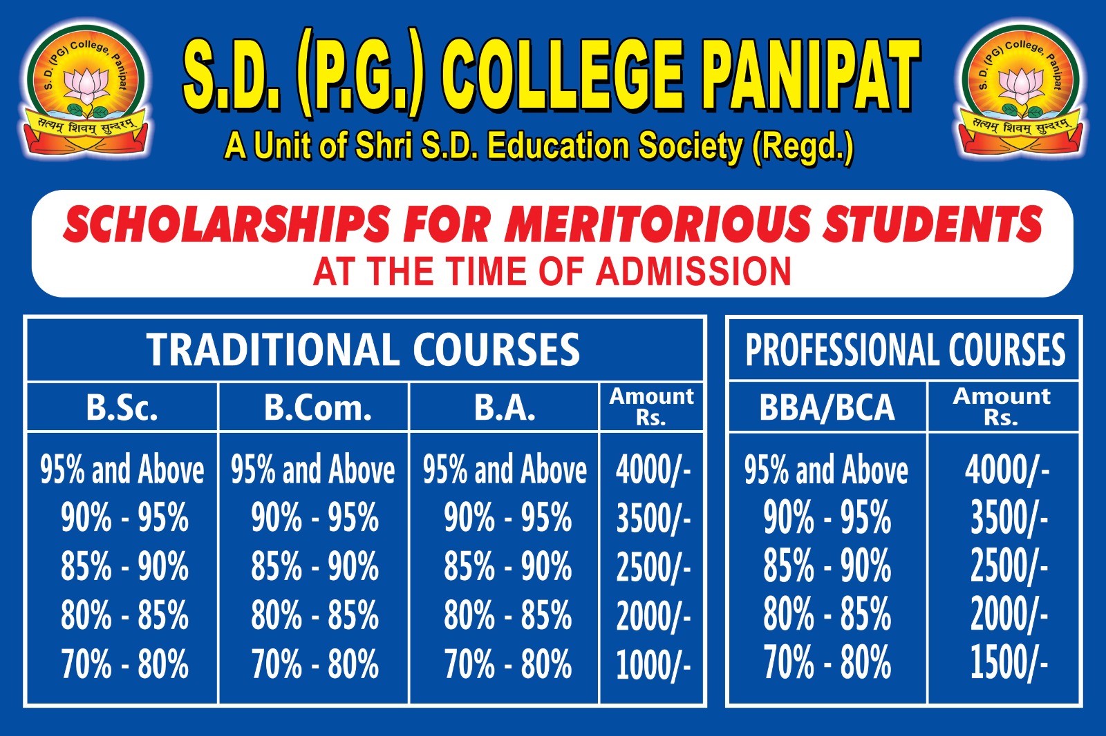 SD COLLEGE - PANIPAT